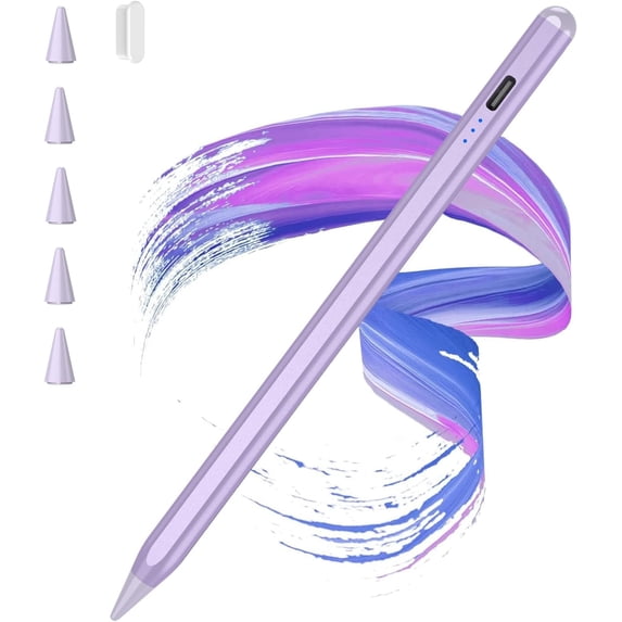 Stylus Pen for iPad 2018-2025 with Palm Rejection, Charge,Tilt ...