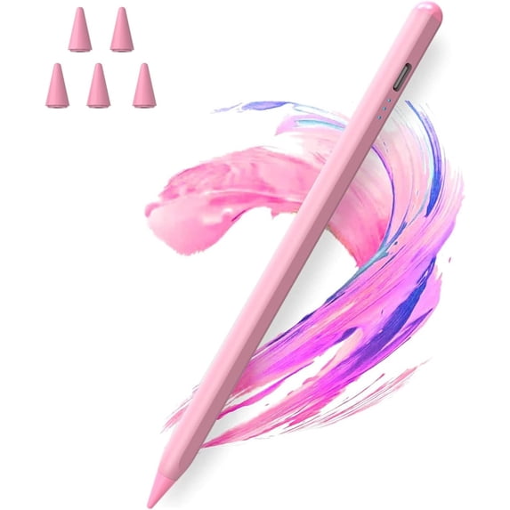 Stylus Pen for iPad 2018-2025 with Palm Rejection, Charge,Tilt ...