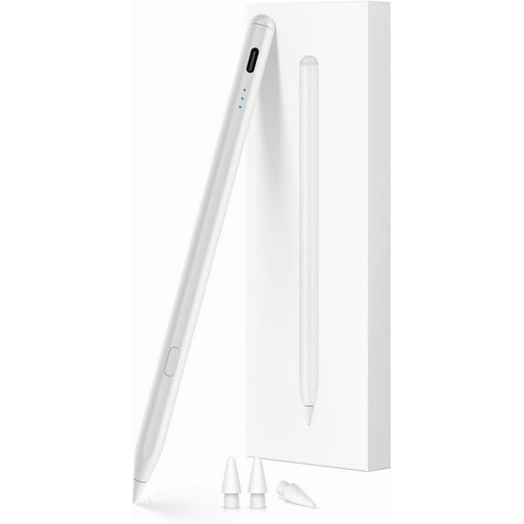 Stylus Pen for iPad 2018-2025, USB-C Fast Charging Pencil, Pixel ...