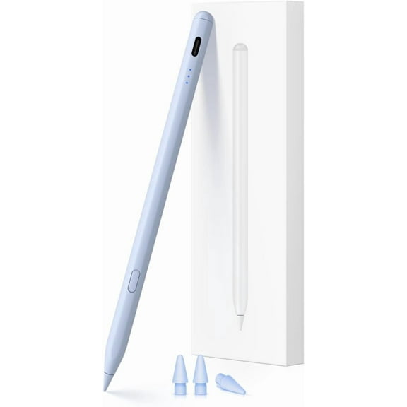 mlp001 Digiroot iPad Apple Pencil 2025-2018, LED Power Display Dual-Tip ...