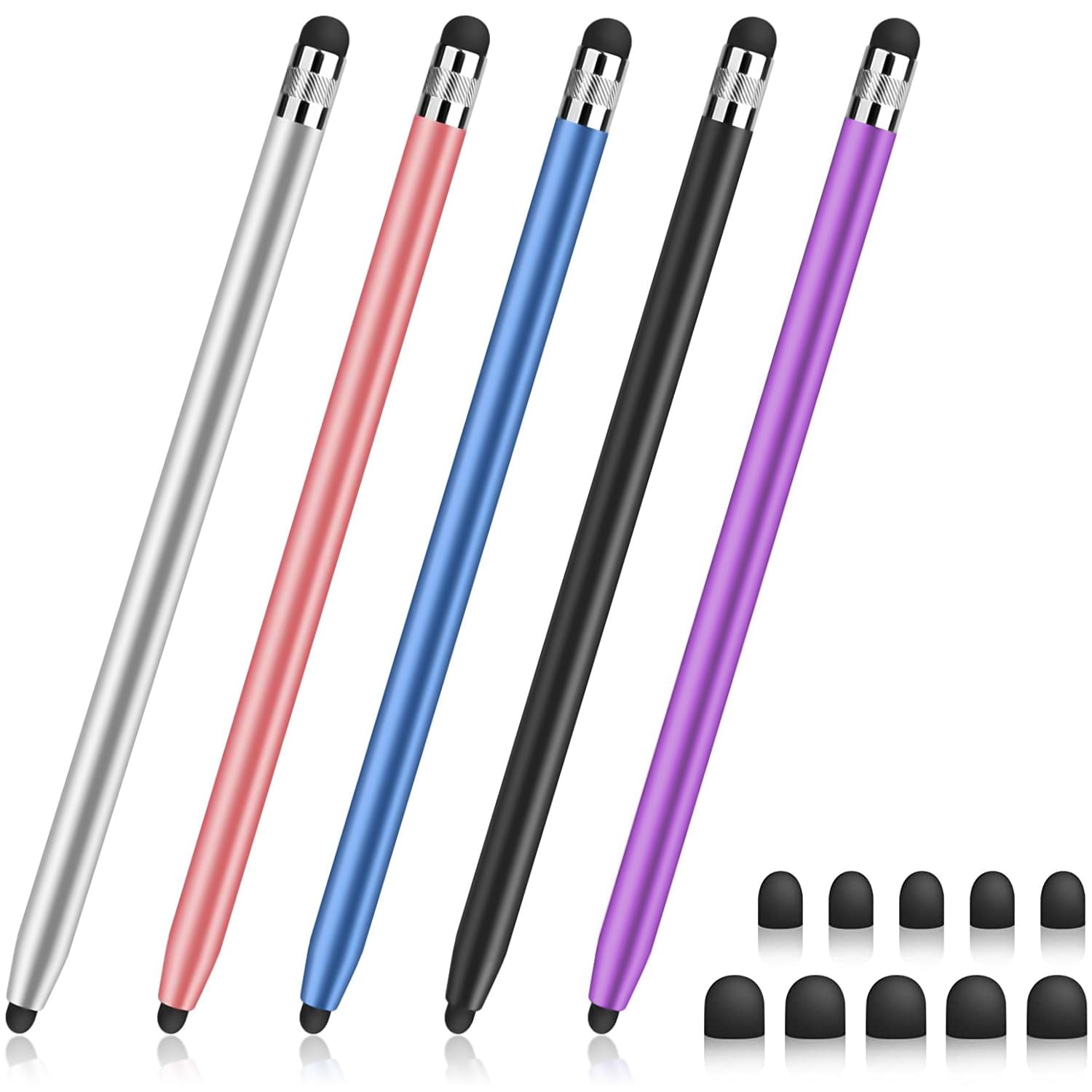 Stylus Pens for Touch Screens, 5 Pack Stylus Pen for iPad iPhone ...