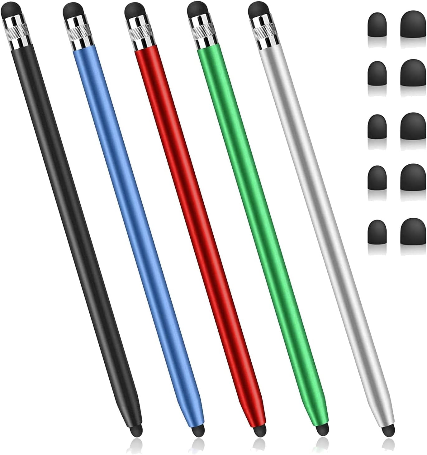 Stylus Pens for Touch Screens, 5 Pack Stylus Pen for iPad iPhone ...