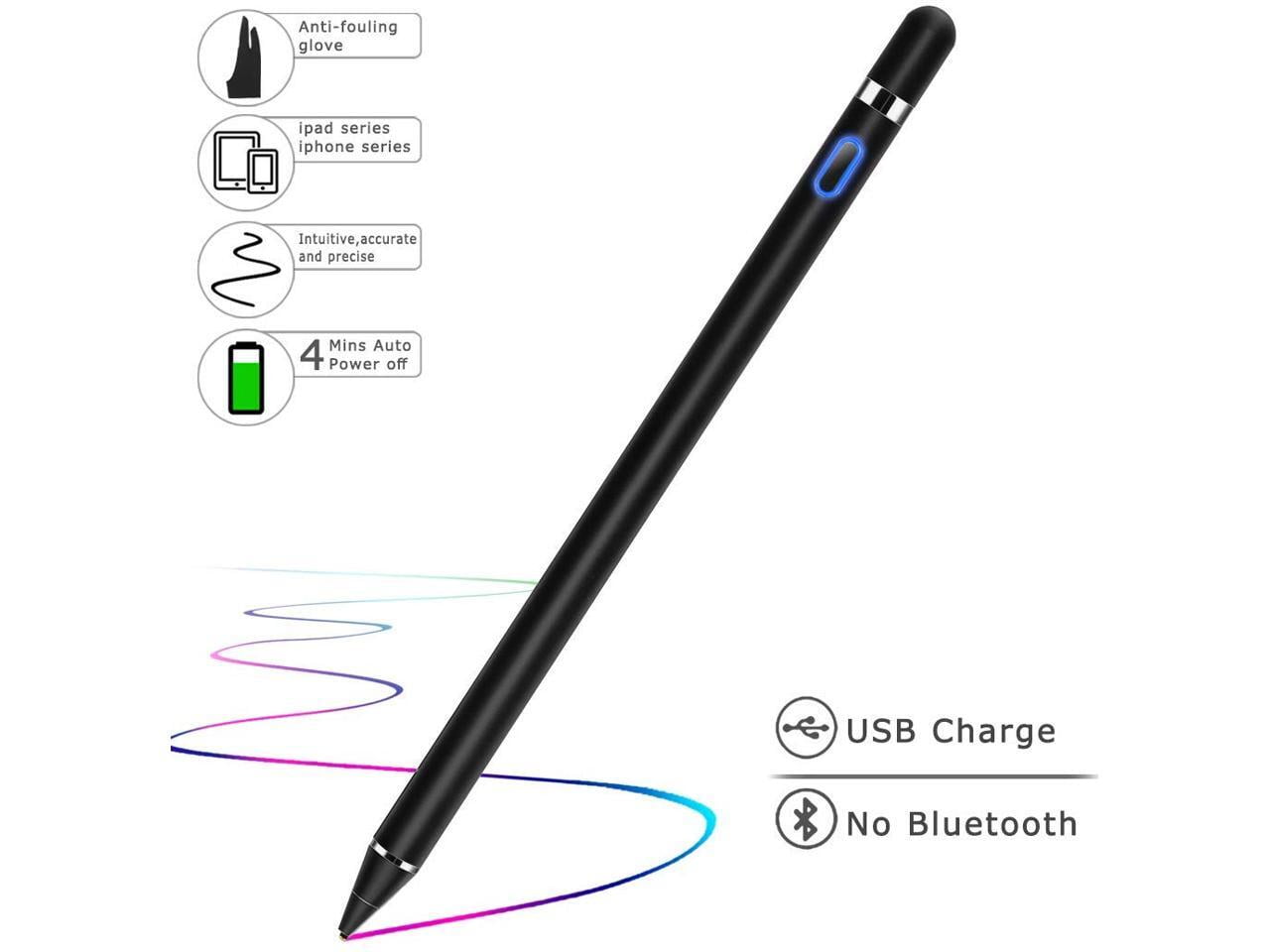 Stylus Pens for Touch Screens Fine Point Active Stylus Pen Rechargeable ...