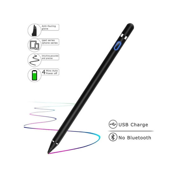 Stylus Pens for Touch Screens Fine Point Active Stylus Pen Rechargeable ...