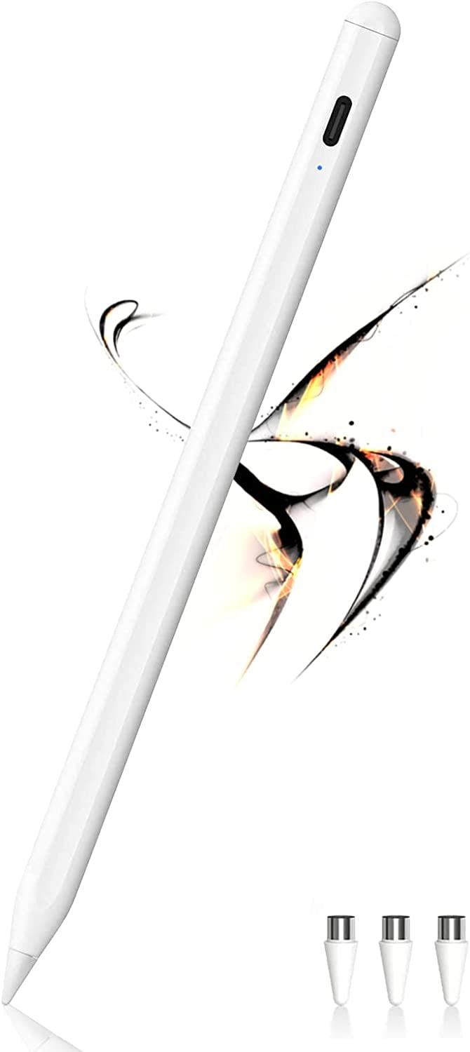 Stylus Pens for Touch Screens POM Tip Magnetic Tablet Pen Rechargeable ...