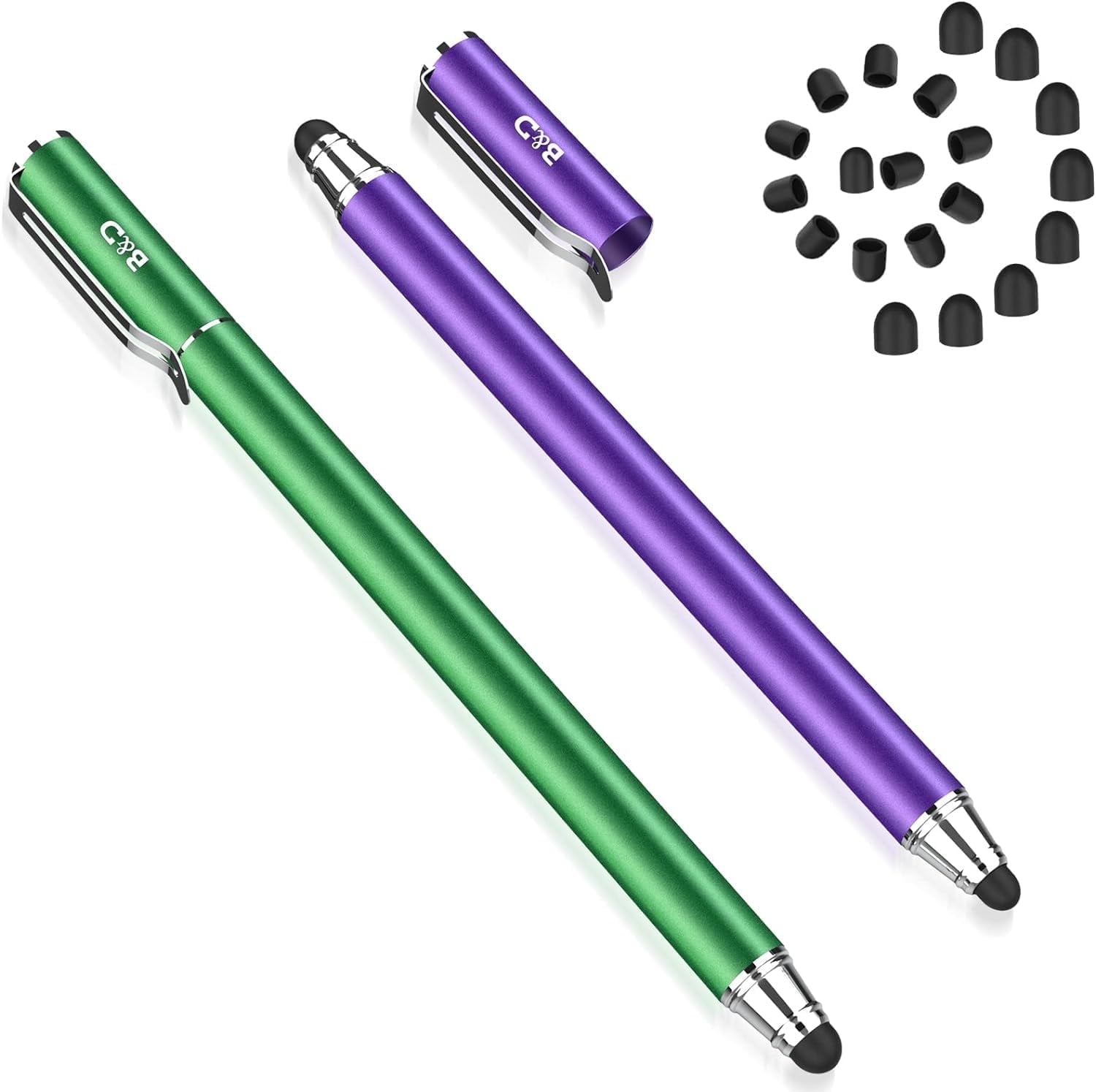 Antier Universal Touch Screen Pen with Dual-Size Tips, All-Metal Body ...