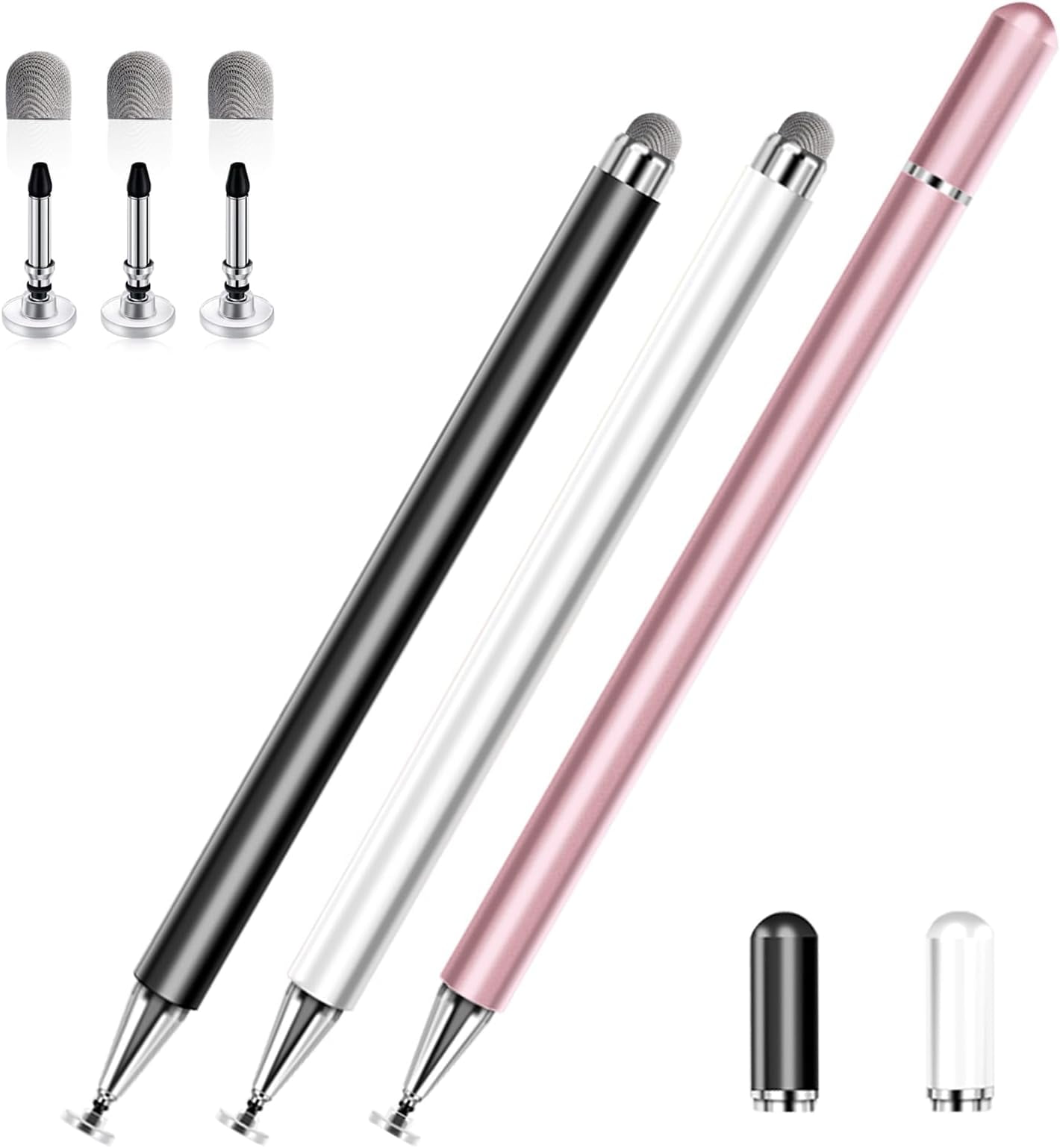 Stylus Pens for Touch Screens, 2 in 1 Universal Stylus Pen for iPad ...