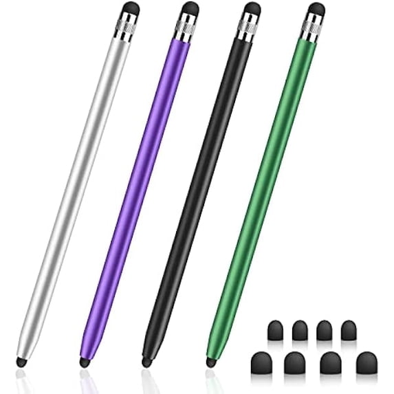 Stylus for Touch Screens, Digiroot 4-Pack Stylus Pens High Sensitivity ...