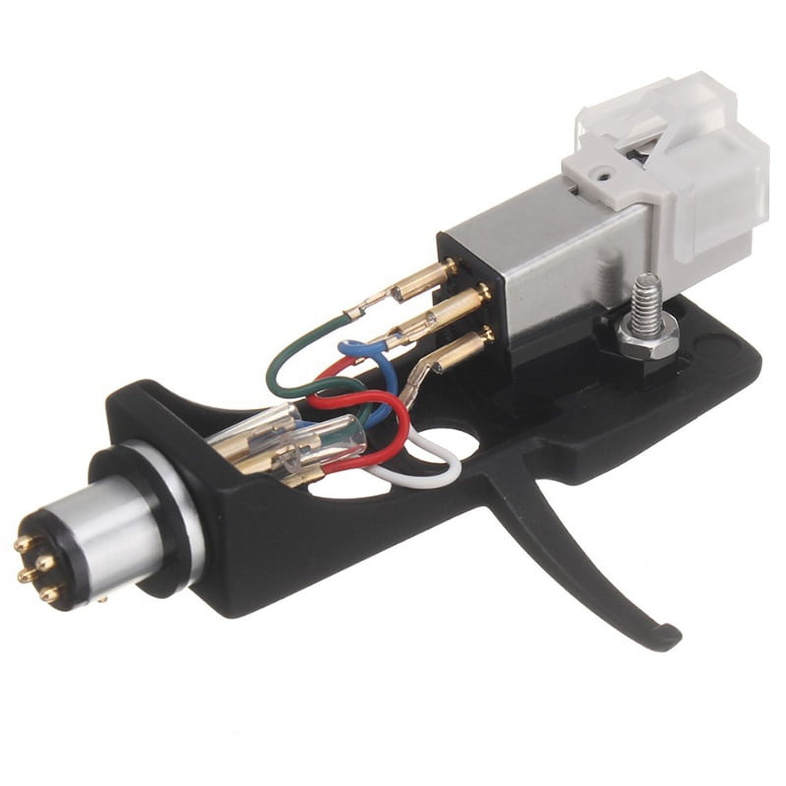 Stylus with Turntable Headshell 4 Pin Contacts for Phonograph Turntable ...