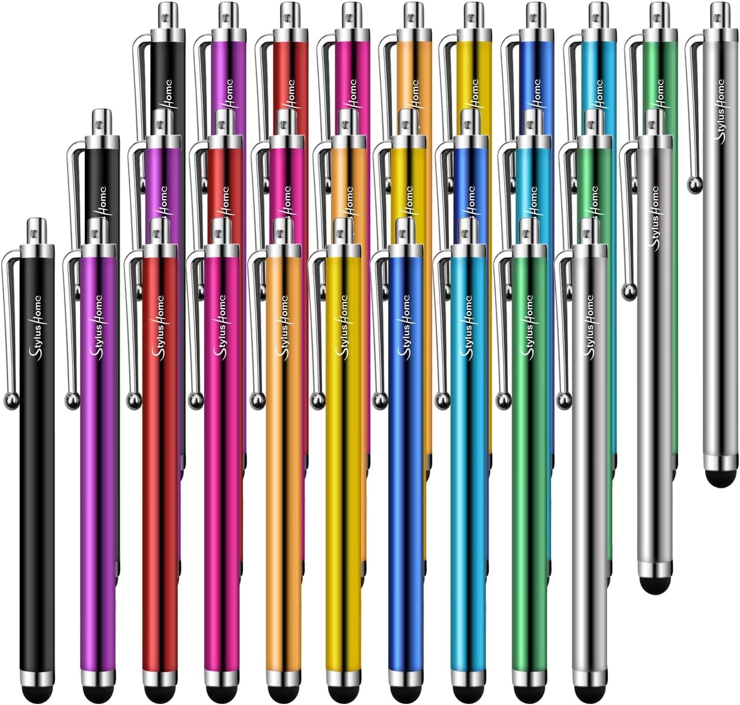 StylusHome Stylus Pens for Touch Screens, 30 Pack Universal Capacitive ...
