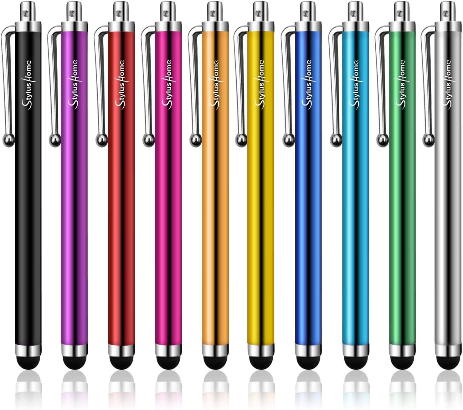 10-Piece Stylus Pen Colorful Universal Stylus Touch Screen Pen for ...