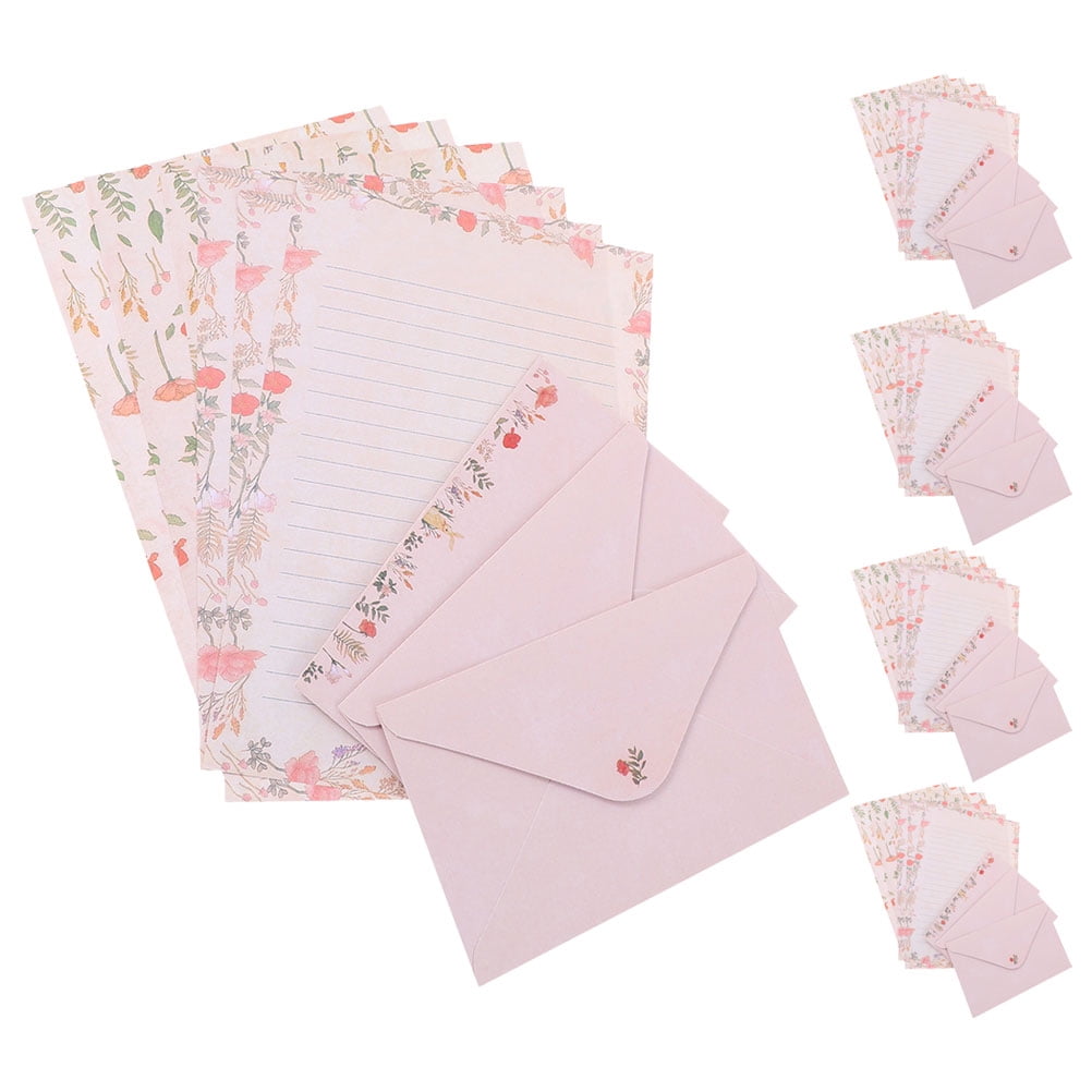 Styptic Pen Friends Gifts Flower Stationery Set Stationary Paper ...