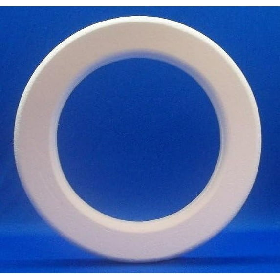 Styrofoam EPS Wreath Form 14" with Rounded Edges - Walmart.com