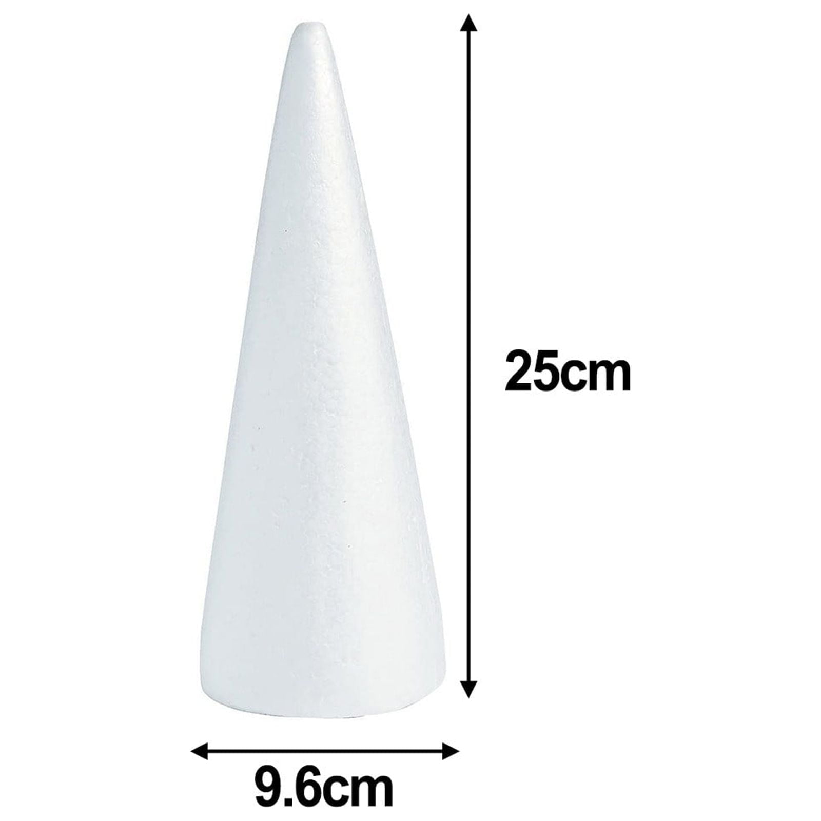 Styrofoam Foam Cones Polystyrene for Crafts Diy Painting Triangle Tree ...
