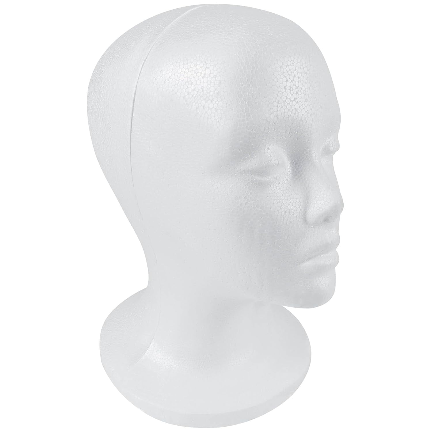 Styrofoam Model Heads,Hat Wig Foam Mannequin Female Wig Head Stand ...