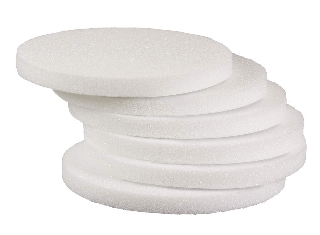 Styrofoam Pack - 12inx1inRound DiscsCombo per 1 Pack of 5 - Walmart.com