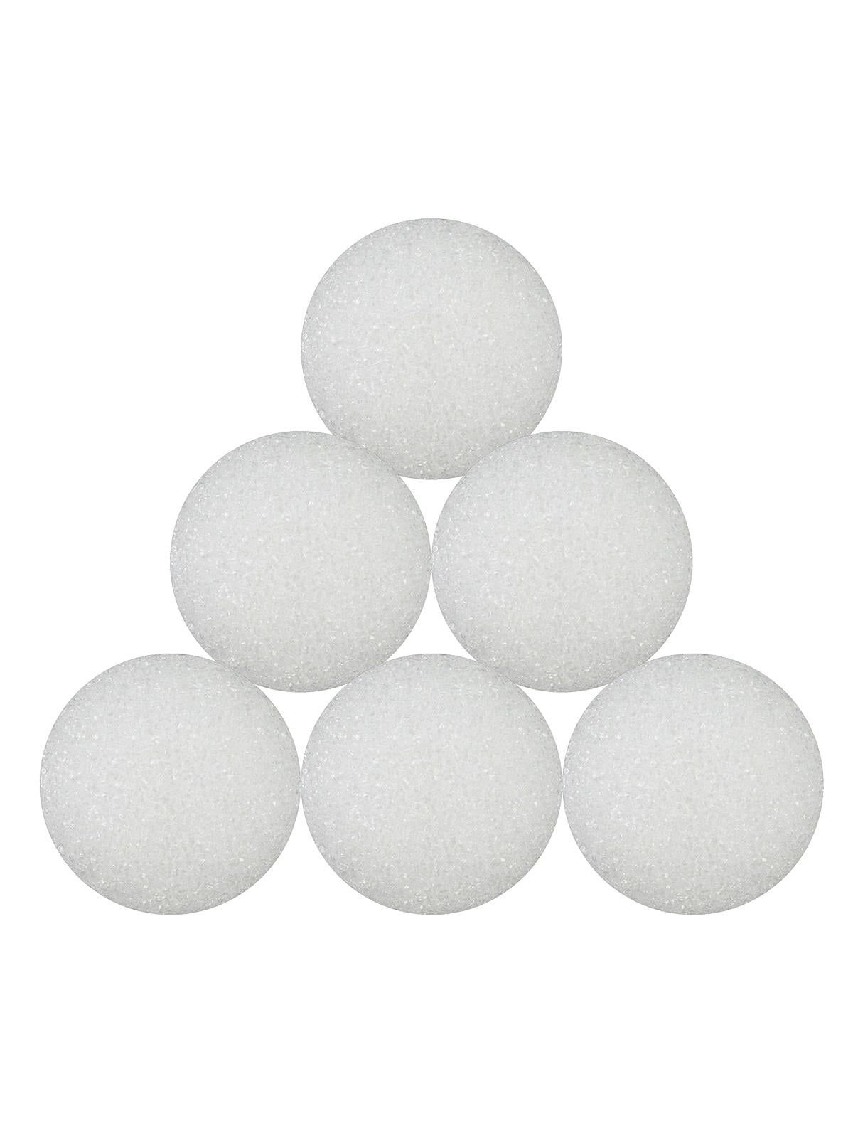 Styrofoam Snowballs 2 in., pack of 12 (pack of 3) - Walmart.com
