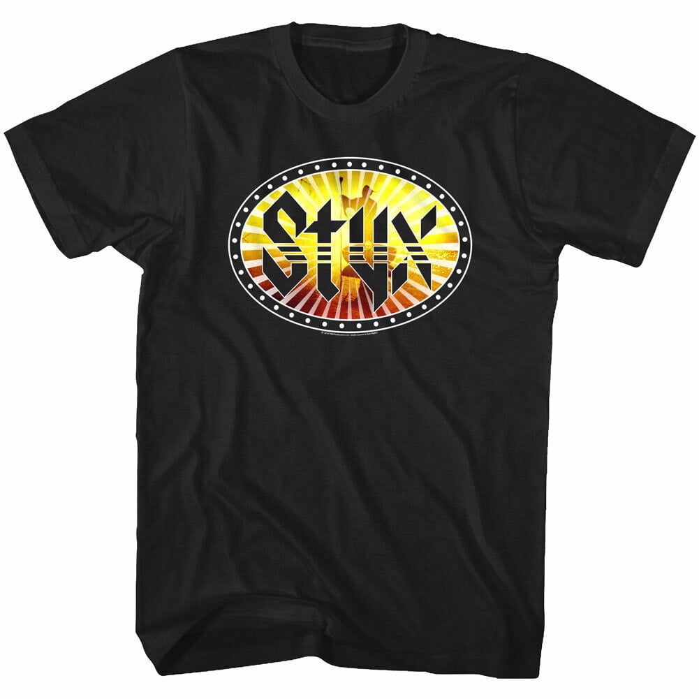 Styx Complete Wooden Nickel Album Men's T-shirt Rock Band Tee Ferryman ...