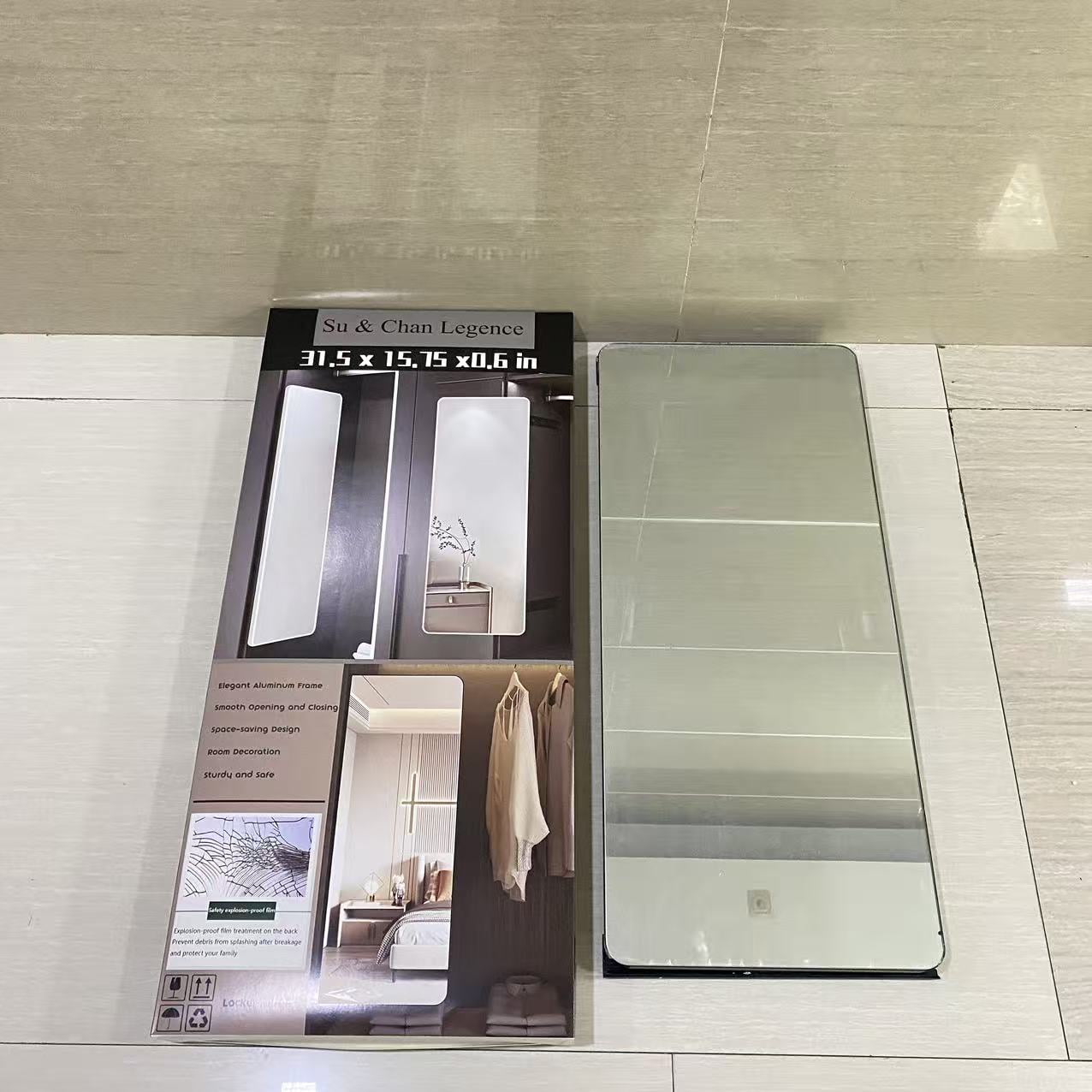 Su & Chan Legence Locker mirrors,Push-Pull Retractable Full-Length ...
