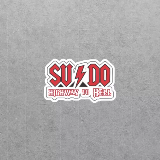 Su/Do - Highway To Shell Sticker - Anime Metal Parody Decalphone Decal ...