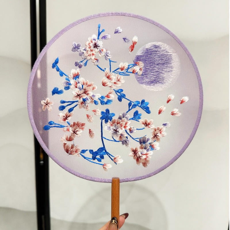 Su Embroidery Double-sided Embroidery Embroidery Fan Children's Ancient ...