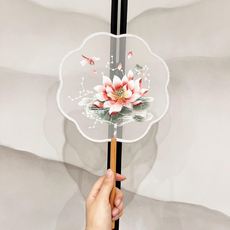 Su Embroidery Double-sided Embroidery Embroidery Fan Children's Ancient ...