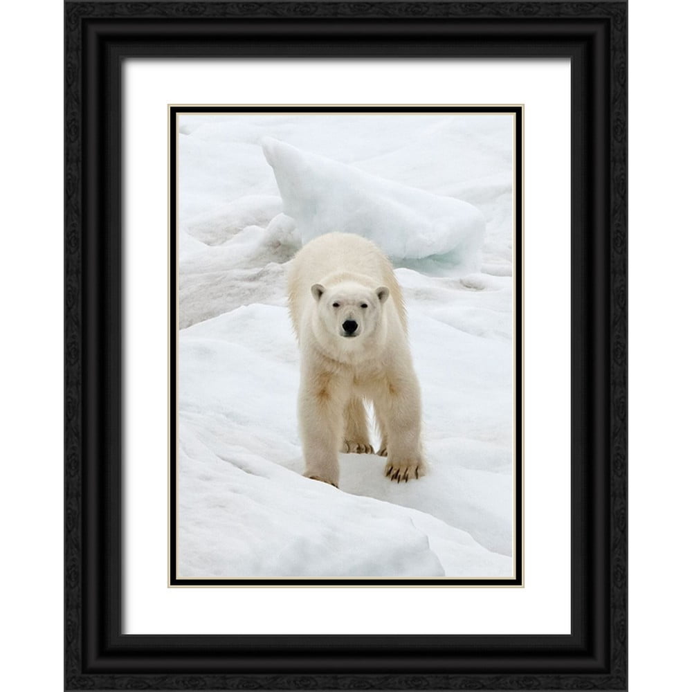 Su, Keren 11x14 Black Ornate Wood Framed with Double Matting Museum Art ...
