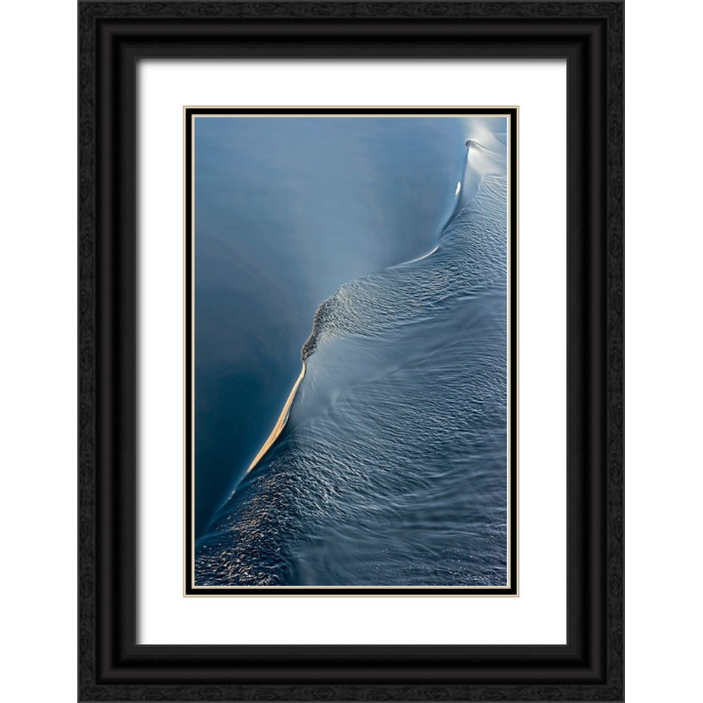 Su, Keren 11x14 Black Ornate Wood Framed with Double Matting Museum Art ...