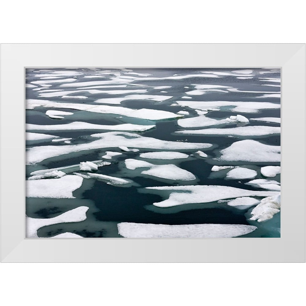 Su, Keren 24x17 White Modern Wood Framed Museum Art Print Titled ...