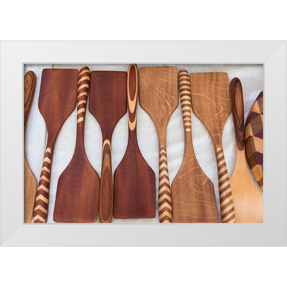 Su, Keren 24x17 White Modern Wood Framed Museum Art Print Titled ...