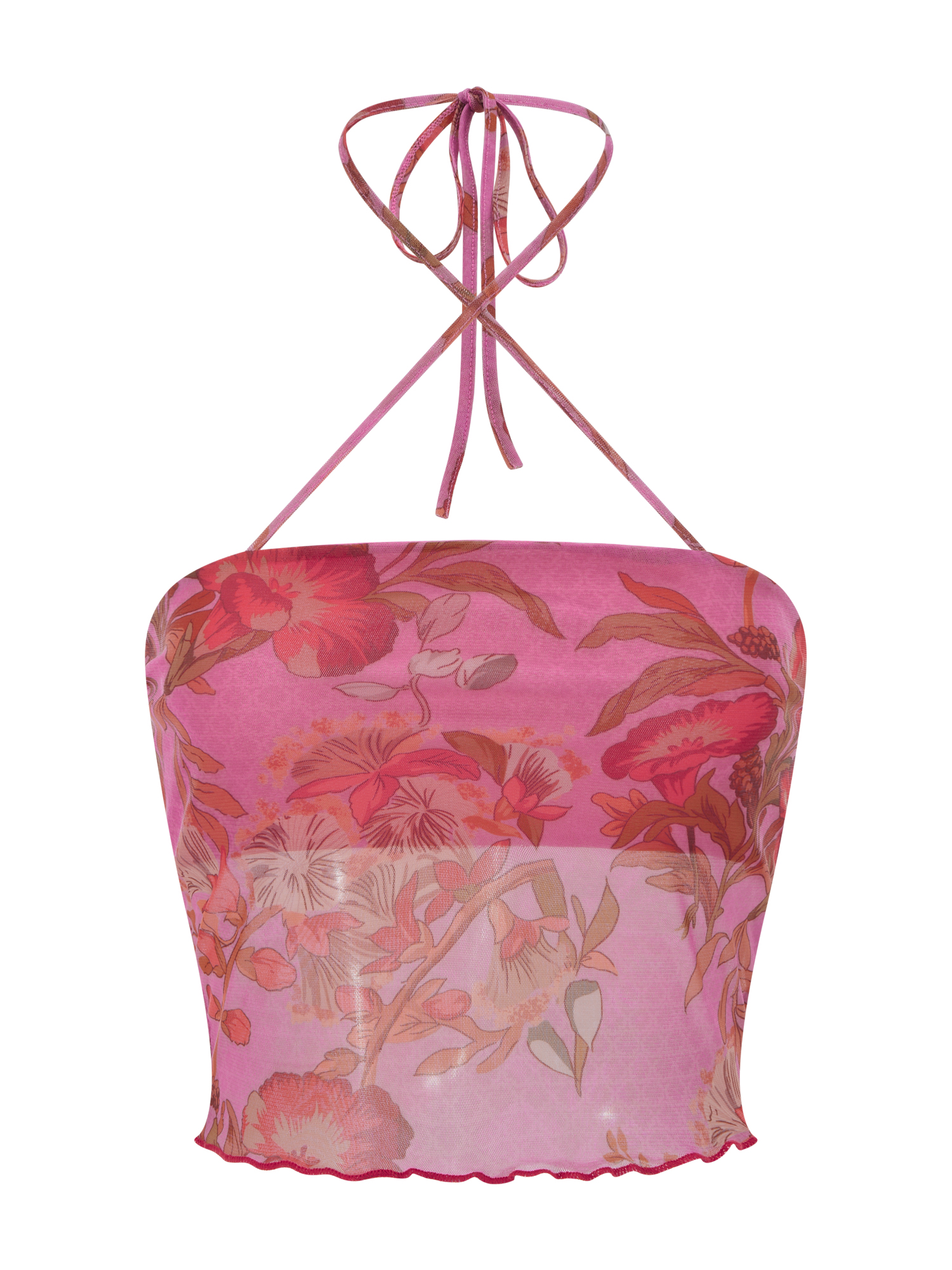 Suagox Ladies Summer Midriff-baring Camisole, Floral Printing Stringy ...