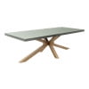 Suan Rectangular Dining Table Gray - Walmart.com