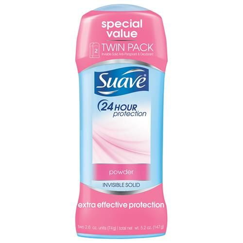 Suave 24 Hour Protection Anti-Perspirant Deodorant Invisible Solid ...