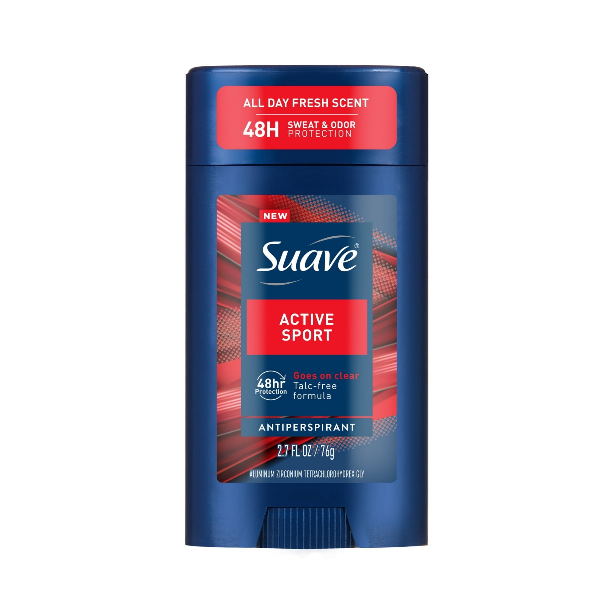 Suave Active Sport Men’s Antiperspirant Deodorant, Bergamot & Wood ...