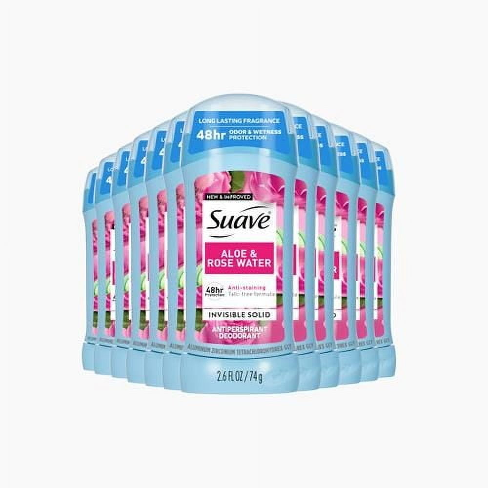 Suave Antiperspirant Deodorant For Women, Invisible Underarm Deodorant ...