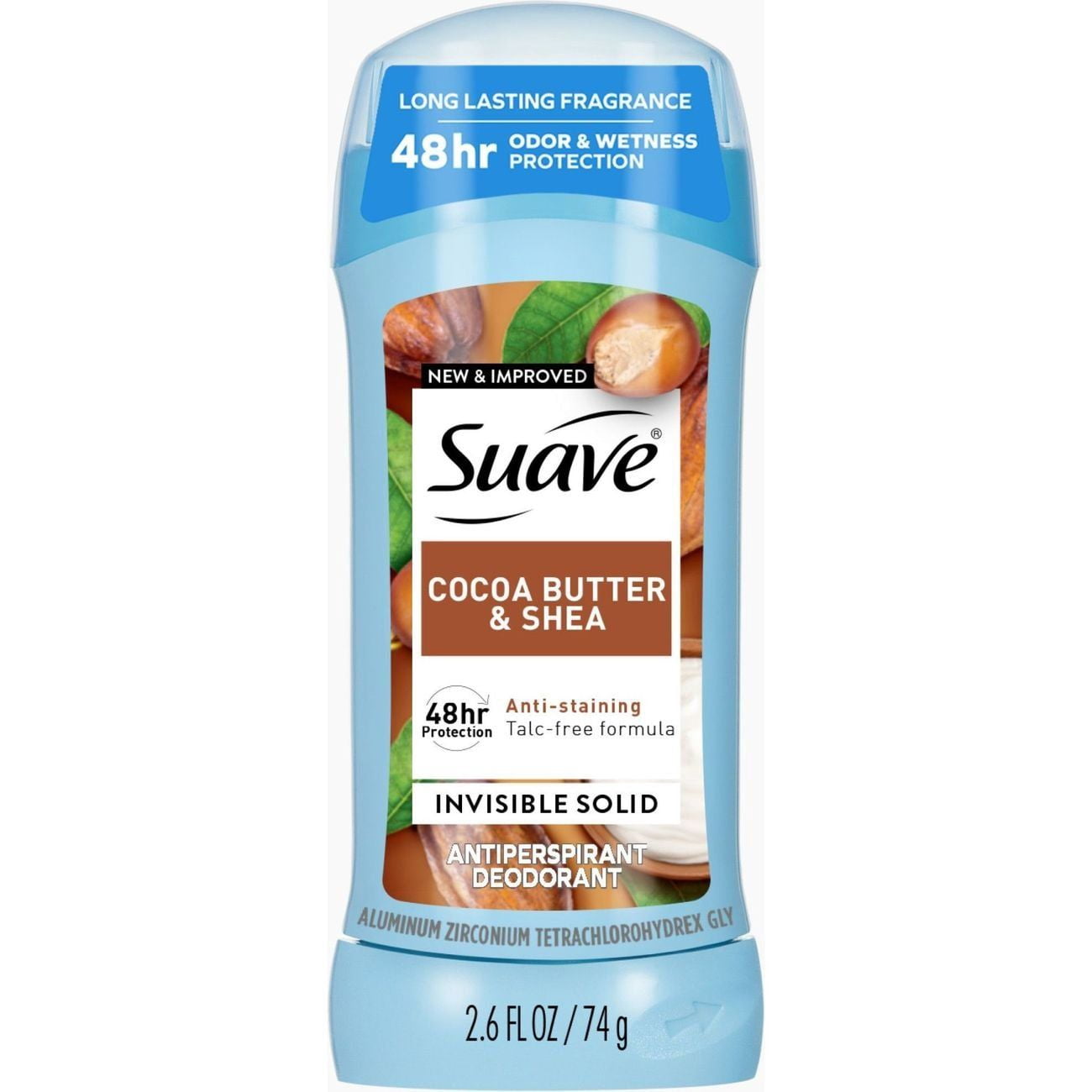Suave Antiperspirant Deodorant for Women, Invisible Solid 48hr ...