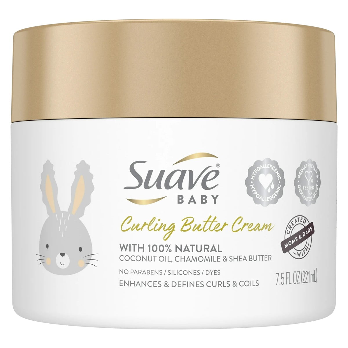 Suave Baby Curling Butter Cream Jar, 7.5 oz, 2 Pack - Walmart.com