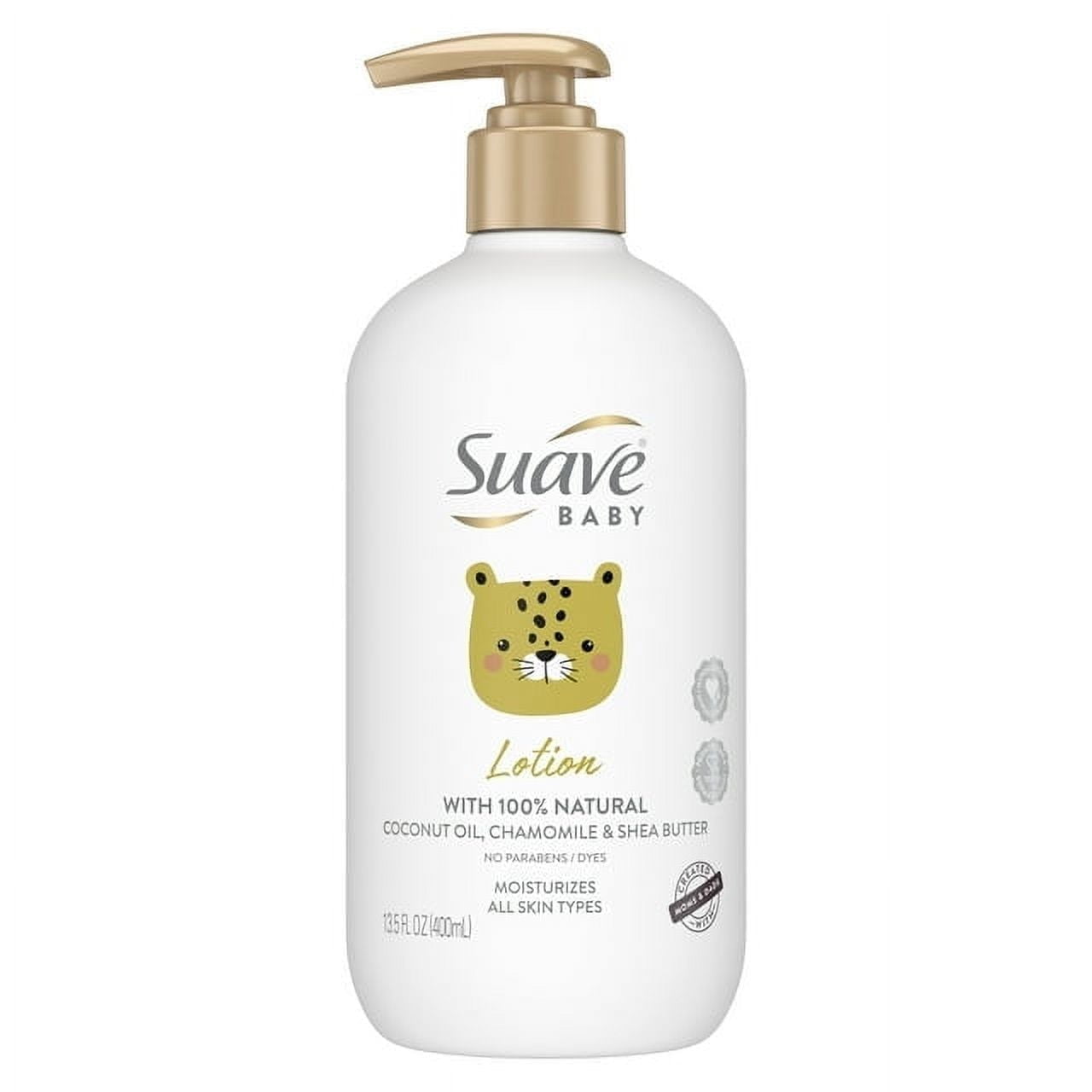 Suave Baby Lotion with Pump, Coconut Oil, Chamomile & Shea Butter, 100% ...
