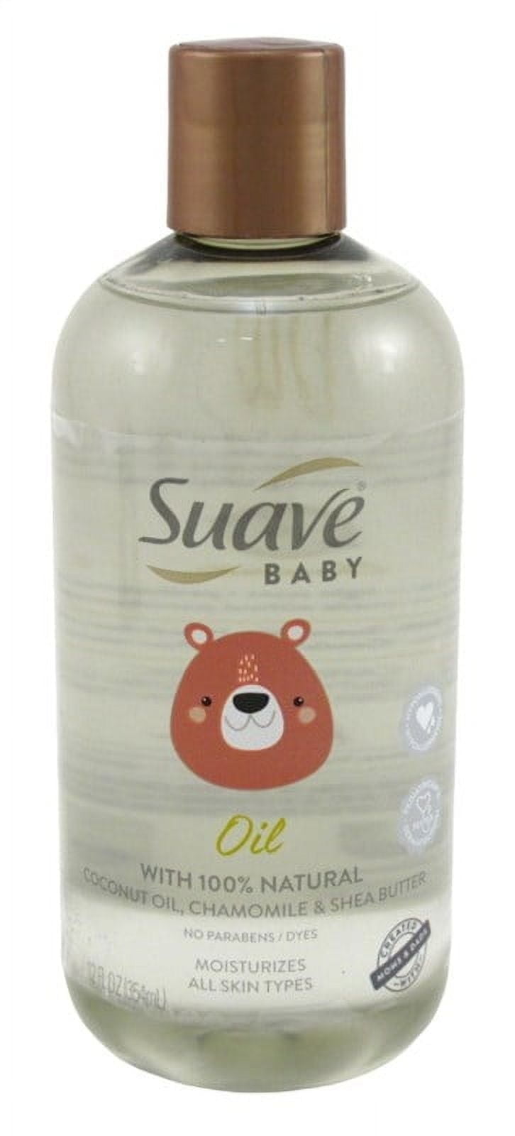 Suave Baby Oil with Coconut, Chamomile and Shea Butter, 12 Oz ...