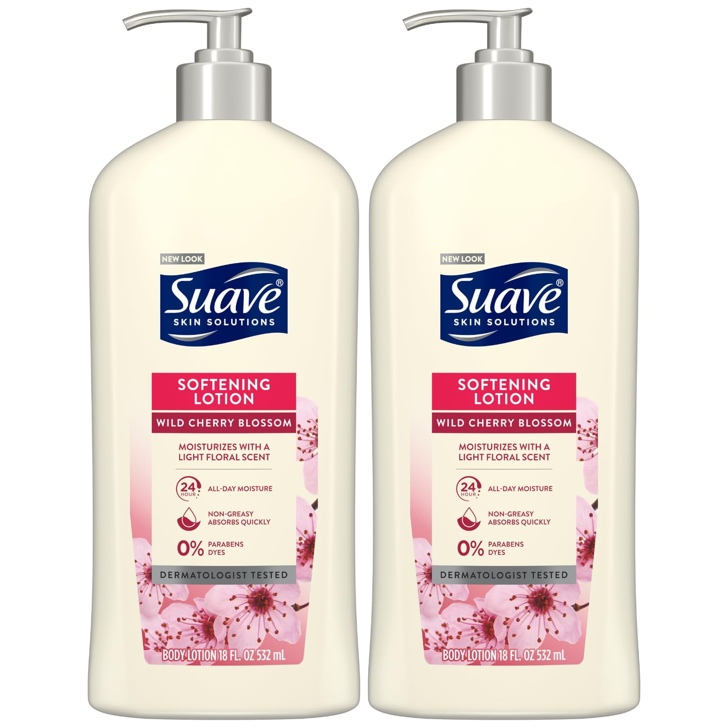 Suave Body Lotion for DPF11 Women - Wild Cherry Blossom Light Floral ...