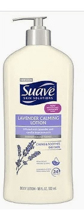 Suave Skin Solutions Lavender Calming Hydrating Moisturizer, 18 oz ...