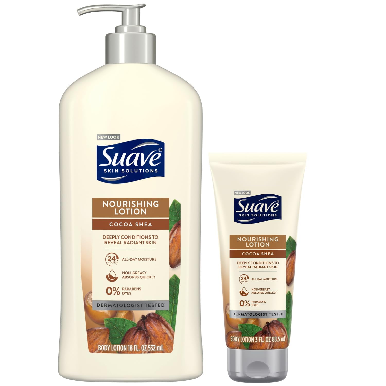 Suave Body Lotion Set - HYZ01 Nourishing Cocoa Shea Moisturizing Lotion ...