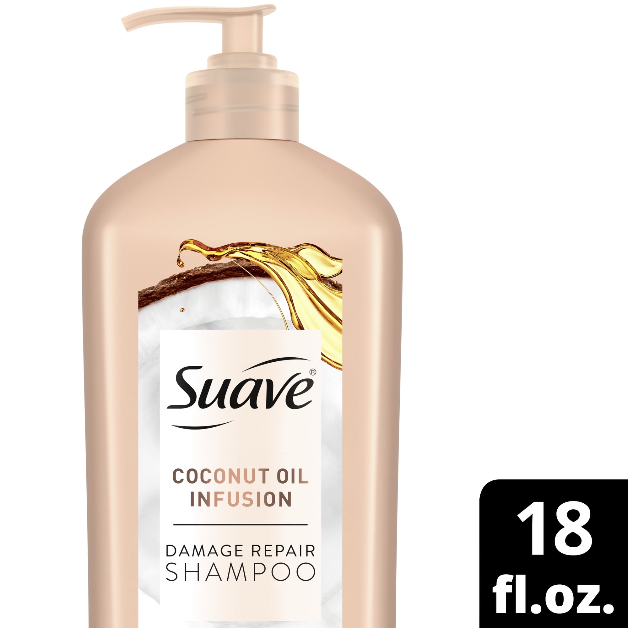 Suave Coconut Oil Infusion Damage Repair Shampoo All Hair Types18 fl oz ...