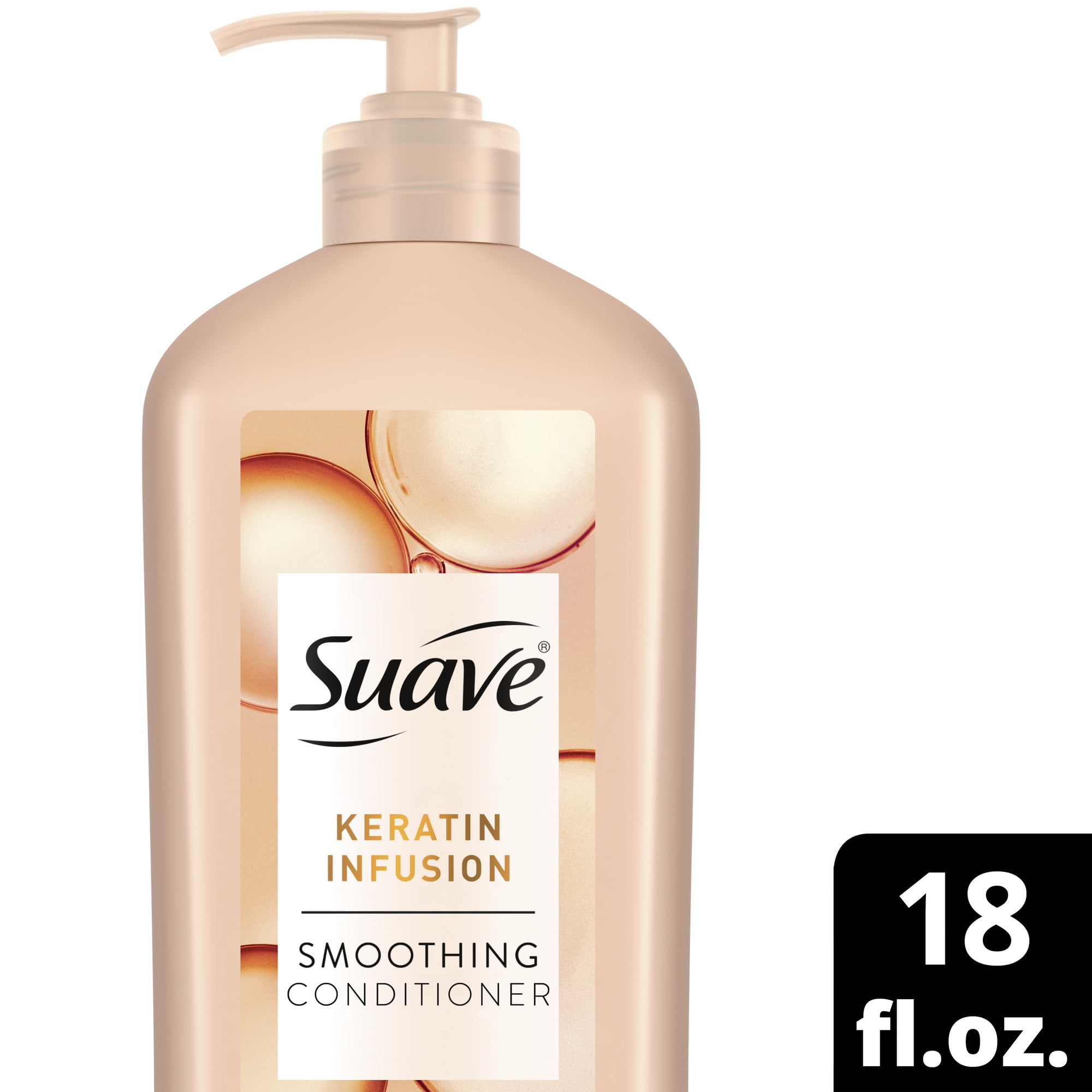 Suave Conditioner Keratin Smoothing 18 FO - Walmart.com
