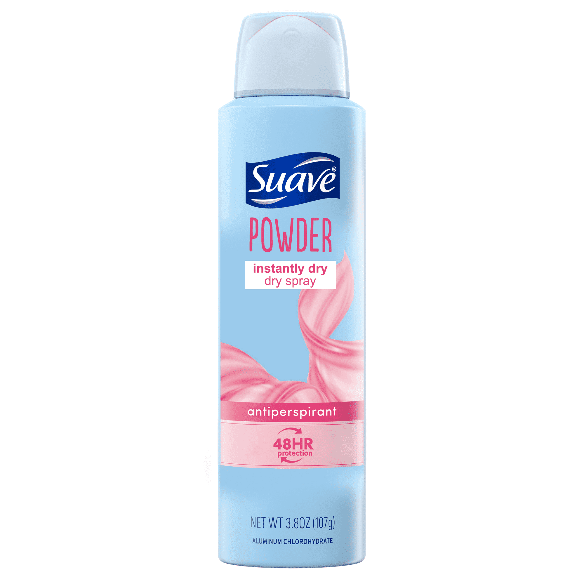 Suave Dry Spray Instantly Dry Powder Antiperspirant Deodorant, 3.8 oz ...