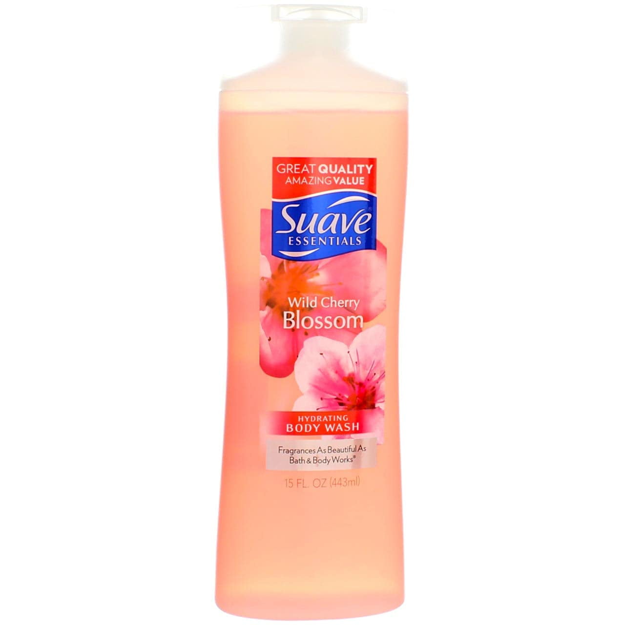 Suave, Essentials Body Wash SE33 12oz, wild cherry blossom, 12 Fl. Oz ...