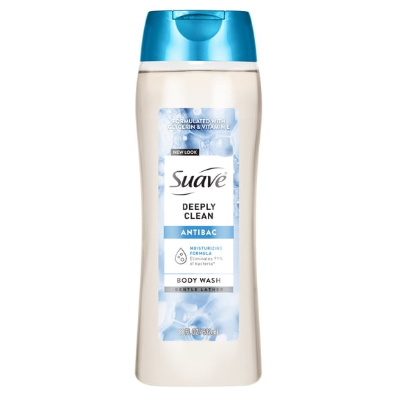 Suave Essentials Refreshing Shower Soap, Gentle Body Wash, Deeply Clean ...