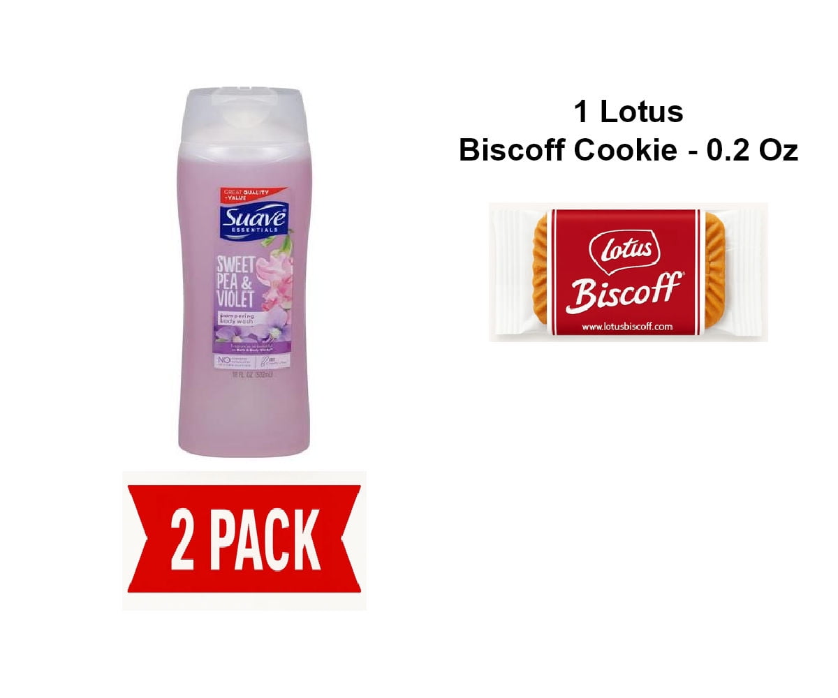 Suave Essentials Gentle Body Wash, Sweet Pea & Violet With A Floral Oil ...