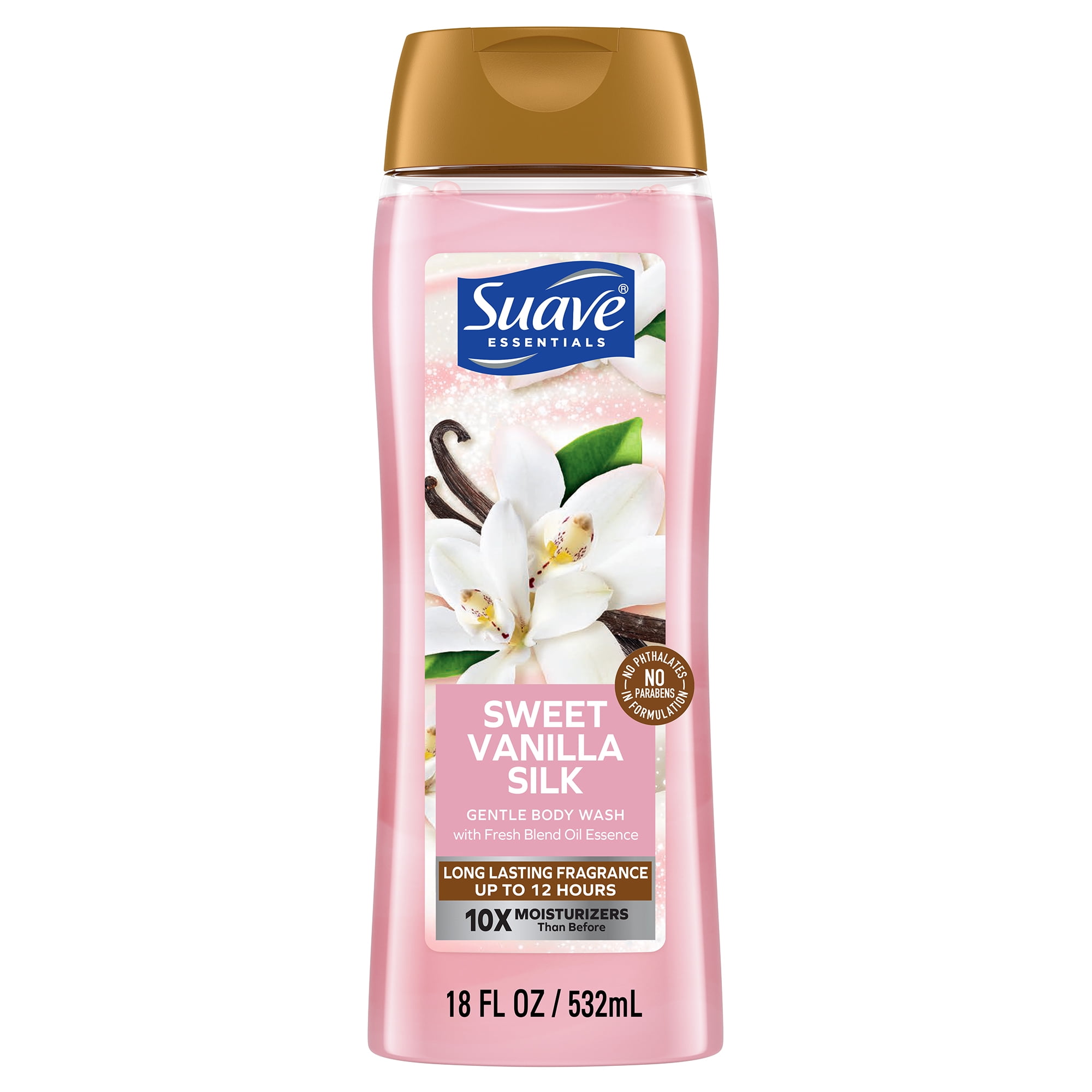Suave Essentials Gentle Body Wash, Sweet Vanilla, 18 oz - Walmart.com
