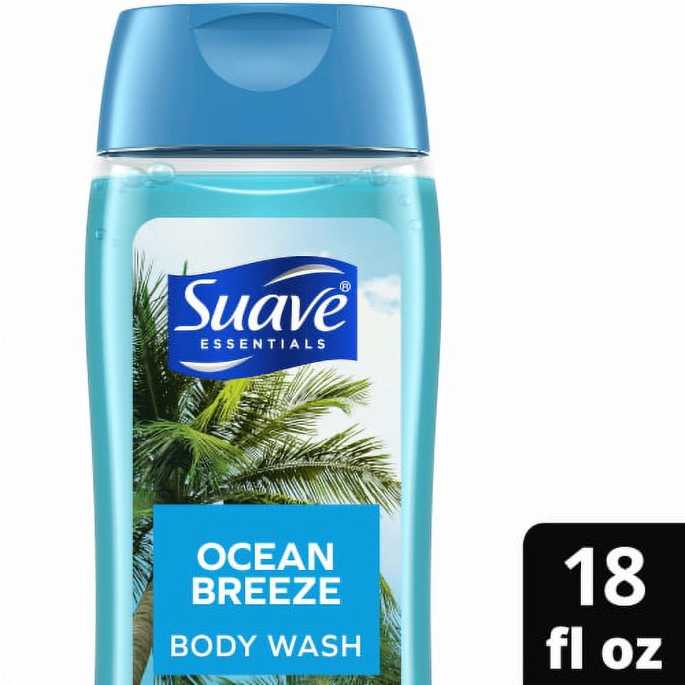 Suave Essentials Ocean Breeze Gentle Body Wash - 18 fl oz - Walmart.com